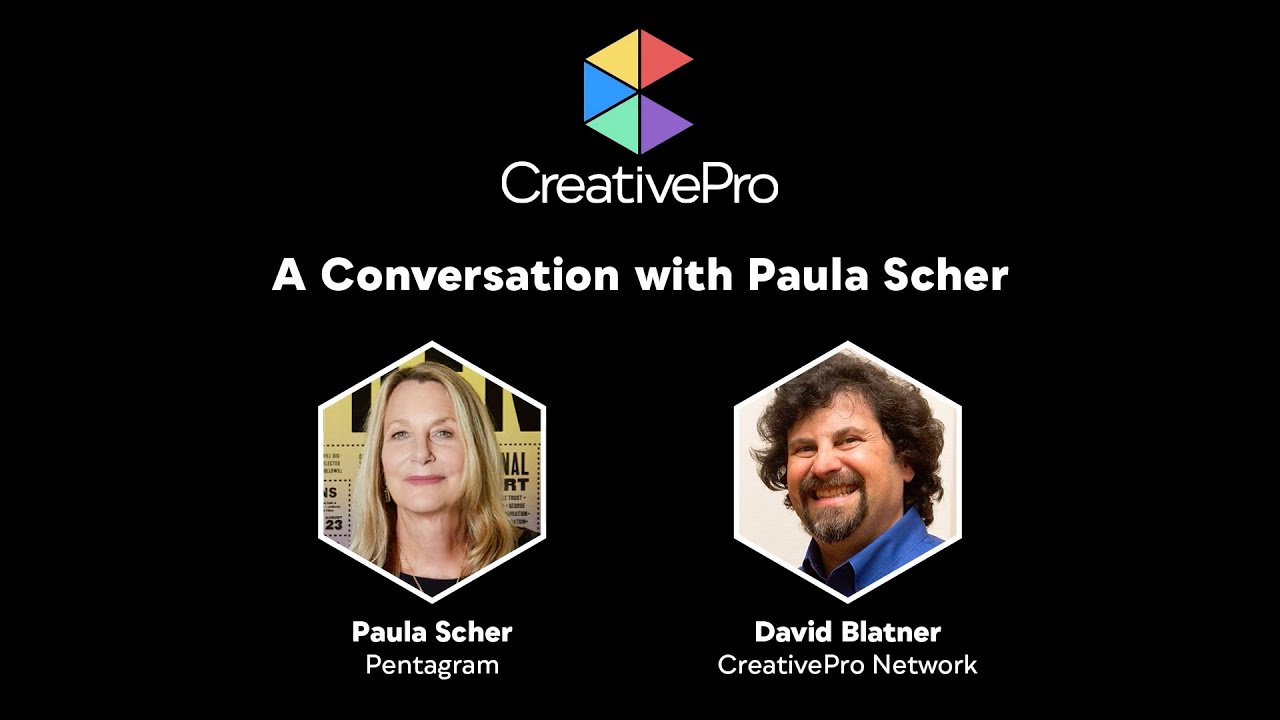 A Conversation with Paula Scher // A CreativePro Event Sneak Peak - YouTube