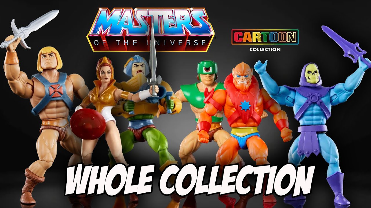 MOTU Origins Cartoon Collection - ALL Figures | Part 1 - YouTube