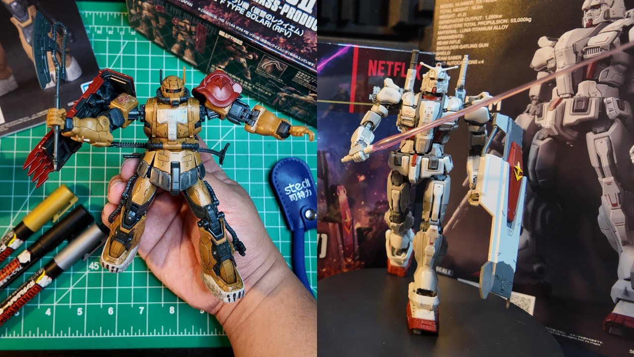 Our Gundam Mobile Suit : Requiem For Vengeance Collection | ASMR | High ...