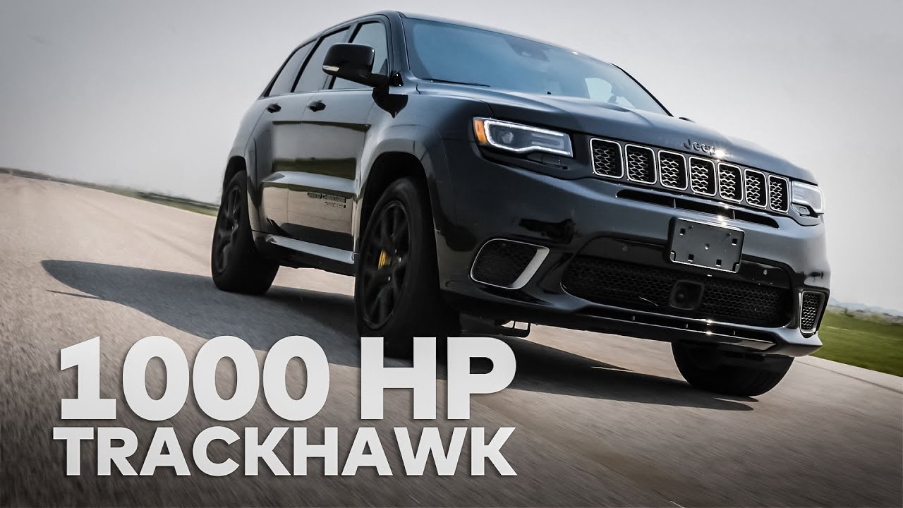 HPE1000 Hennessey Trackhawk // Sights and Sounds! - YouTube