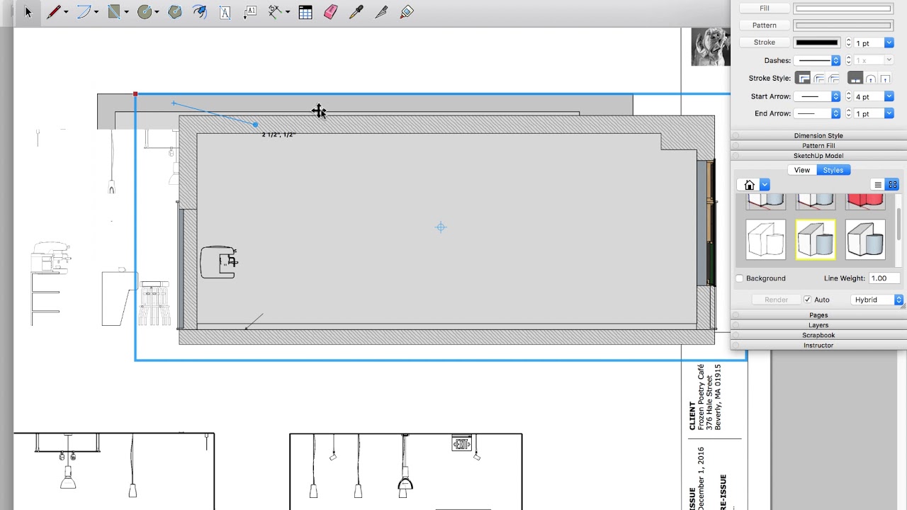Advanced orthographic drawings - YouTube