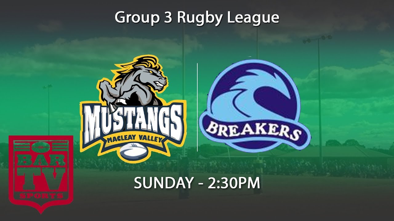 2018 Group 3 Rugby League - Round 5 - Macleay Valley Mustangs v Port ...