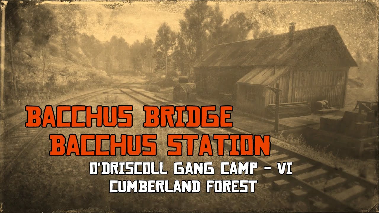 Bacchus Bridge; Bacchus Station; O'Driscoll Gang Camp - VI; Cumberland ...