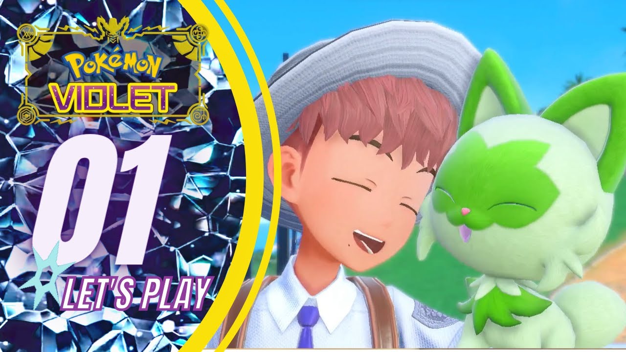 POKEMON VIOLET Part 1 - The adventure begins - YouTube