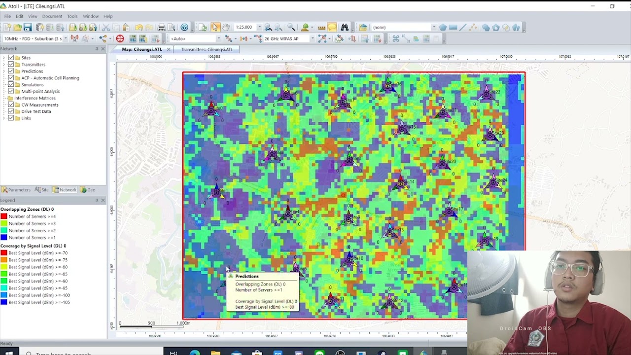 Basic Tutorial Planning 4G on AToll RF Planner - Bogor - YouTube