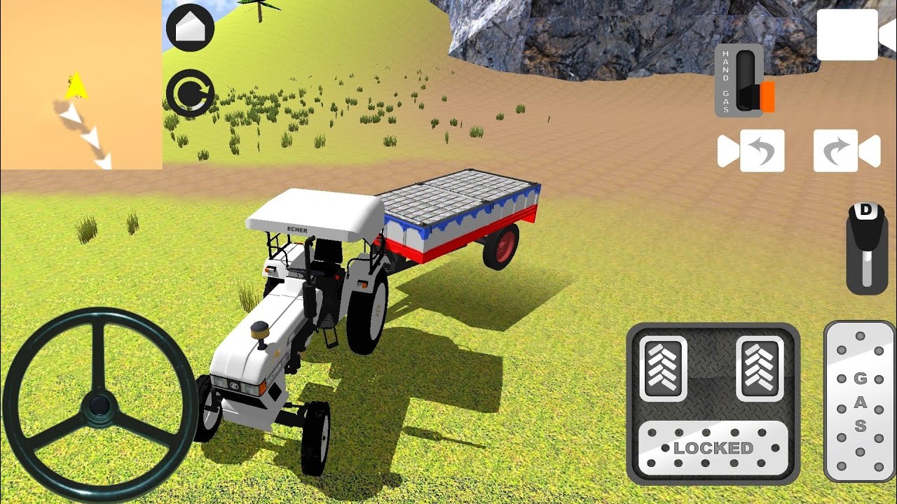 Indian Tractor Simulator 🚜💥 Gameplay 50 || Tractor Games || Flash Games ...