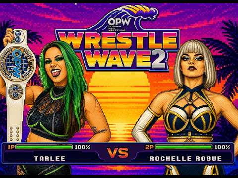 WRESTLEWAVE 2: Tarlee vs Rochelle Rogue | 16-bit Trailer