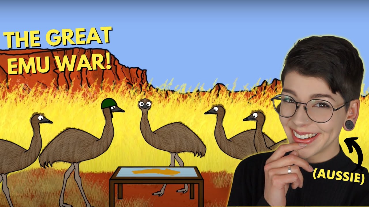 Aussie Reacts to "Emu War - Oversimplified" - YouTube