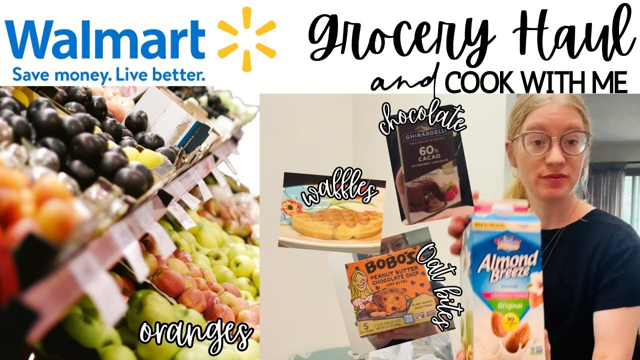 WALMART HAUL + COOK WITH ME - YouTube