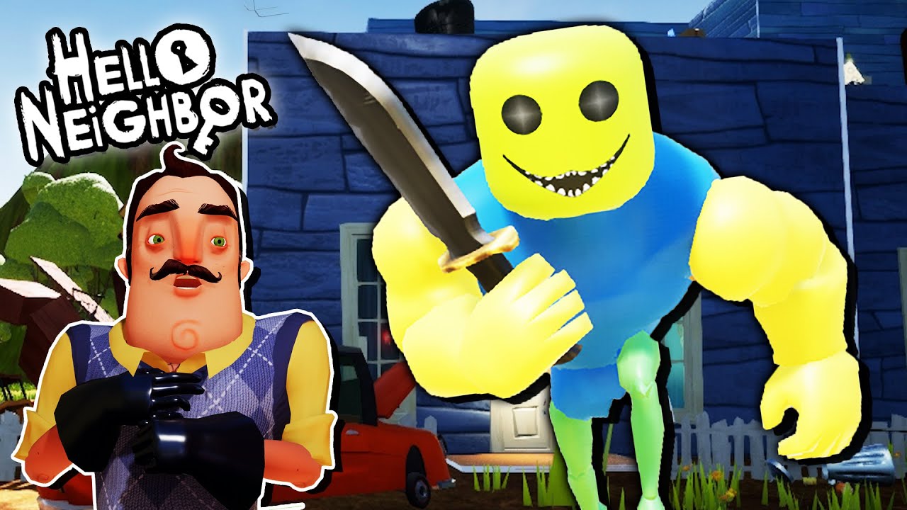 HELLO NOOB BAKON | Hello Neighbor Mod - YouTube