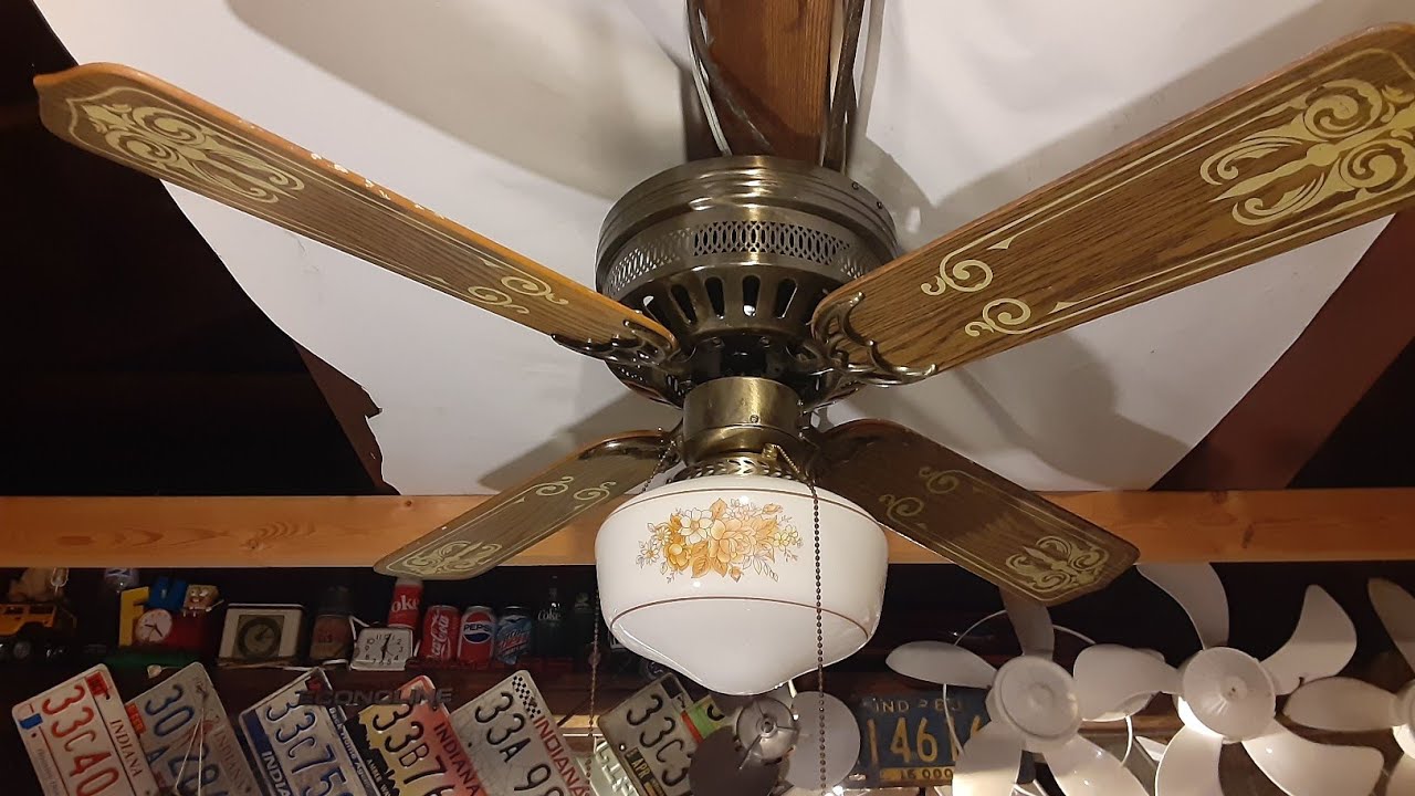 1991 CEC (Kmart) 42" ceiling fan - YouTube