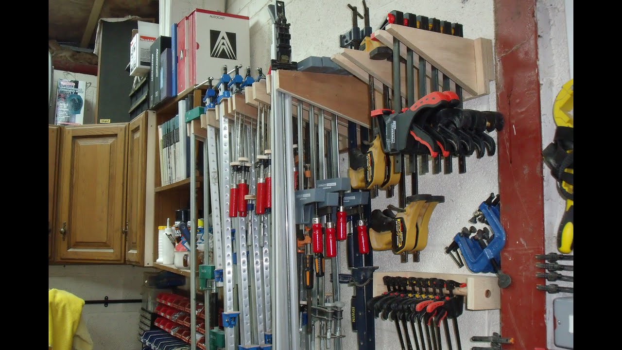 Simple Clamp Rack Build - YouTube