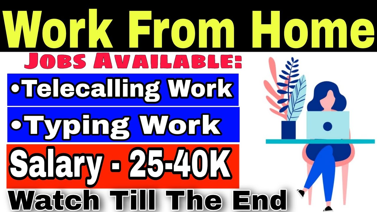 Get a JOB in one week.Work from home job#Full time n part time - YouTube