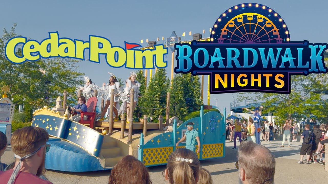 Cedar Point Newest Event Boardwalk Nights - YouTube