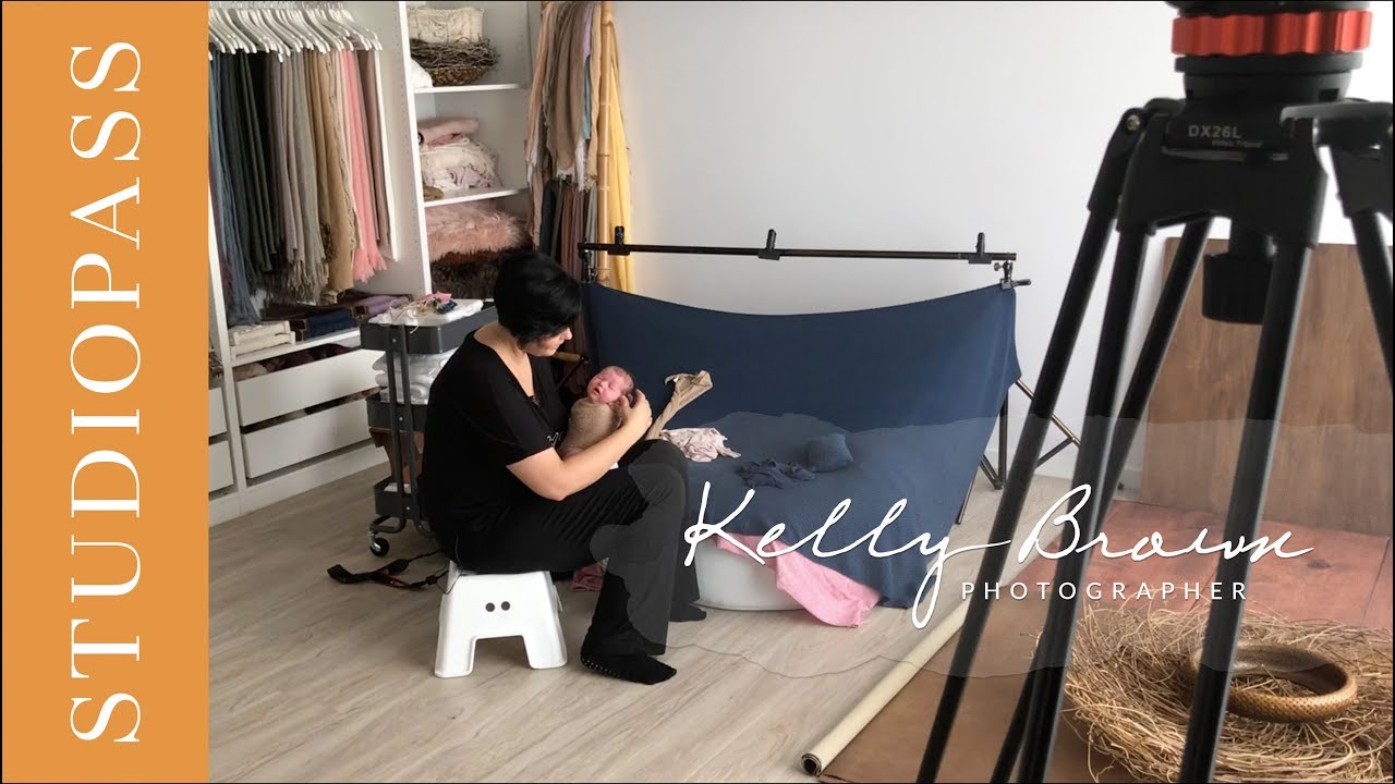 BEHIND THE SCENES - Kelly Soothing Newborn at Spine Street Studio's in ...