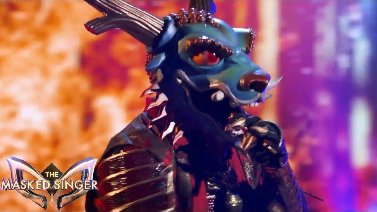 Dragon singing “Mama Said Knock You Out“ by LL Cool J/ THE MASKED ...