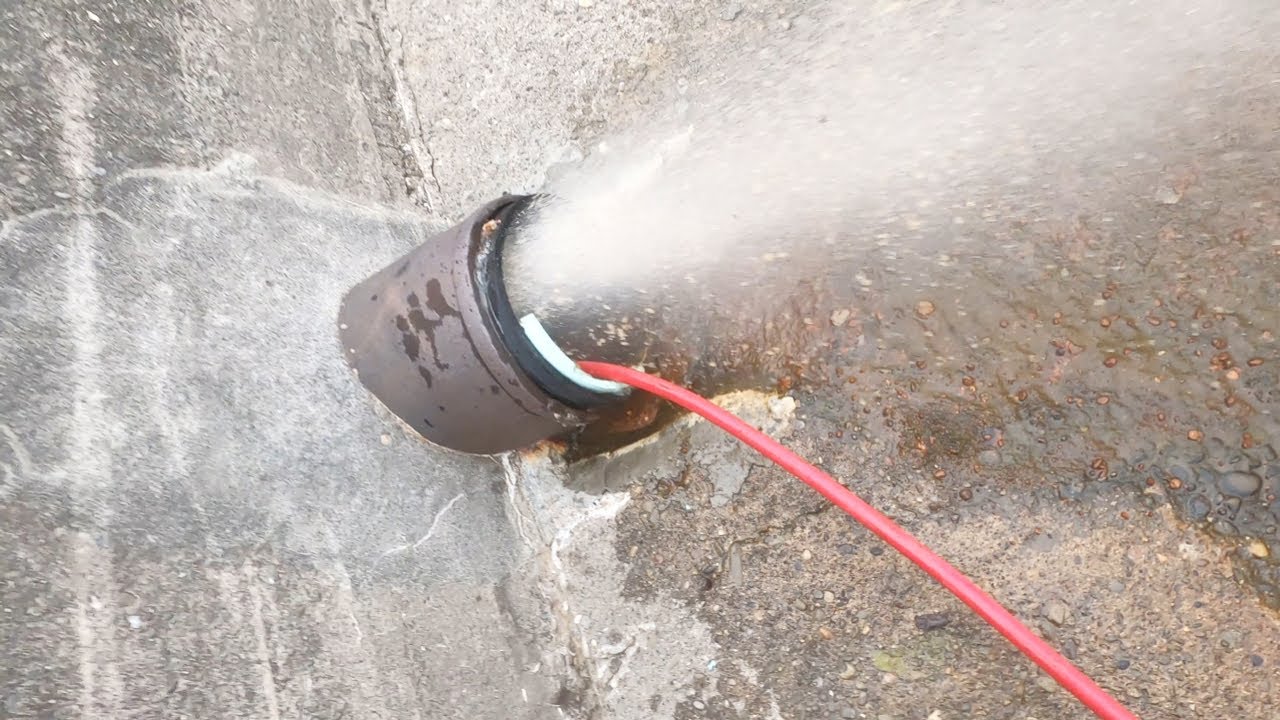 8" STORM DRAIN LOADED WITH ROCKS - Drain Pros Ep. 35 - YouTube