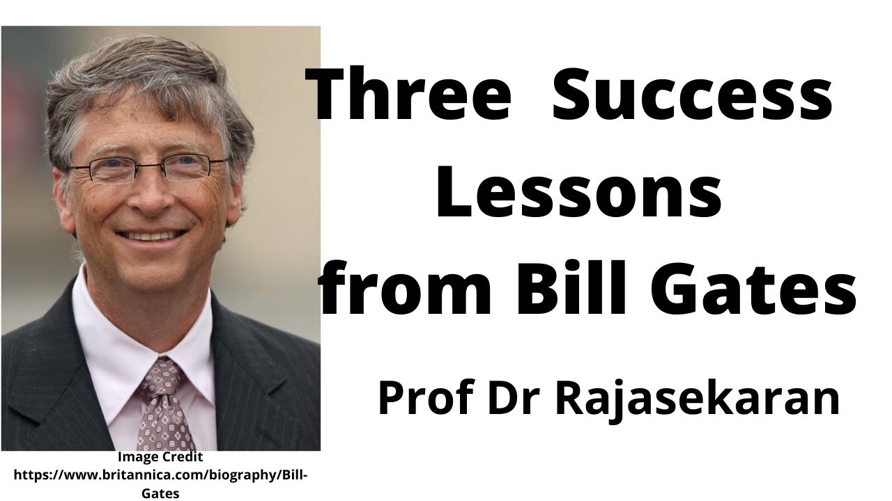 Life Lessons from Bill Gates l Motivation - YouTube
