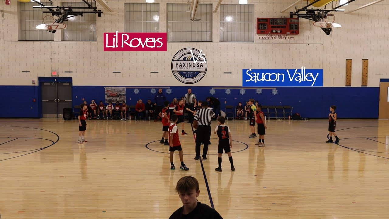 Easton Lil Rovers vs Saucon Valley (Biddy) Basketball - YouTube