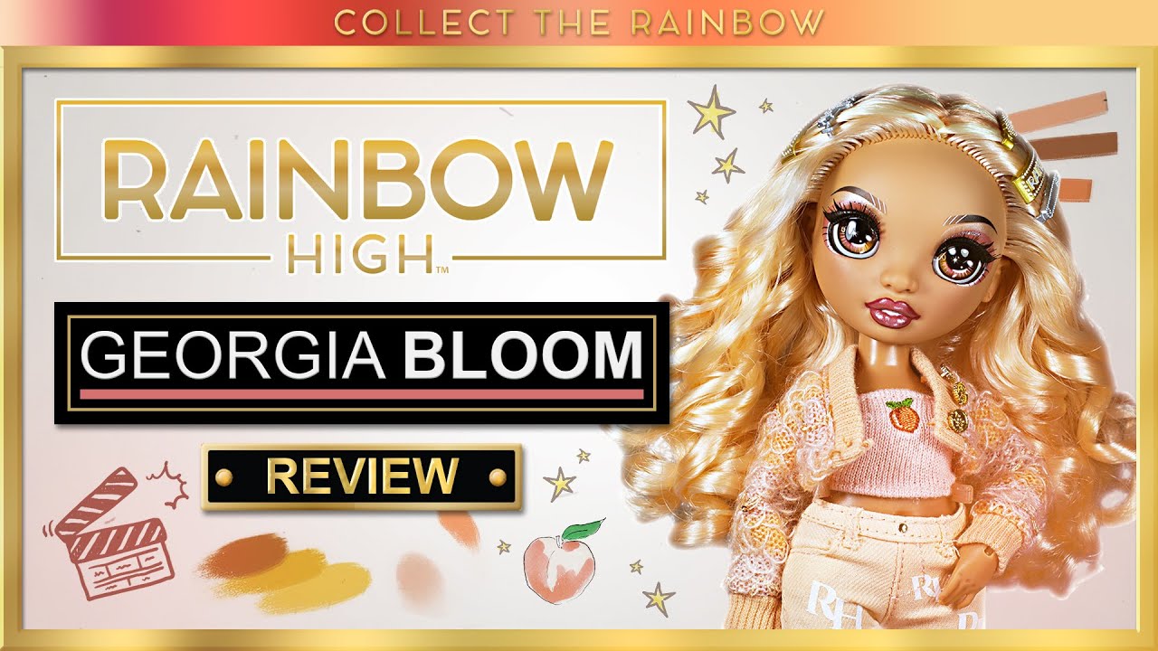 Review GEORGIA BLOOM, Series 3 🌈 Especial Rainbow High 🌈 - YouTube