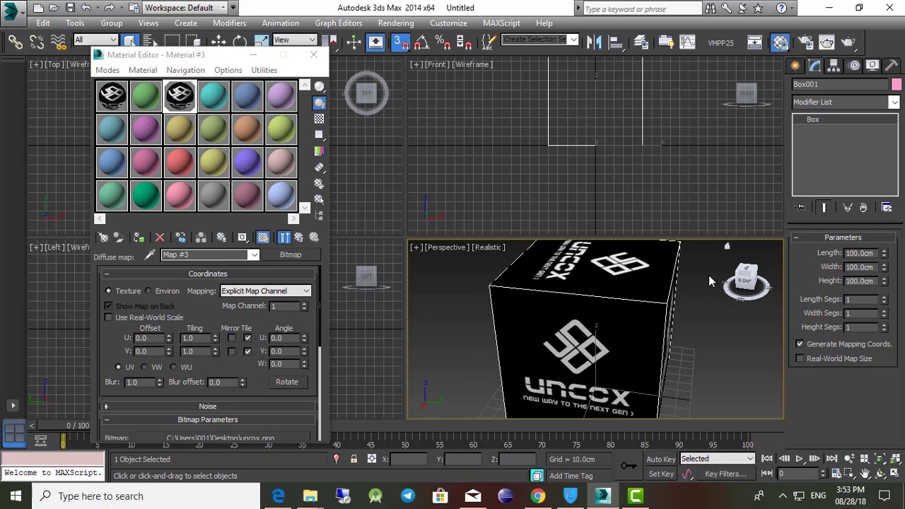 material error when exporting a PMG materialed in 3Ds Max 2014 - YouTube