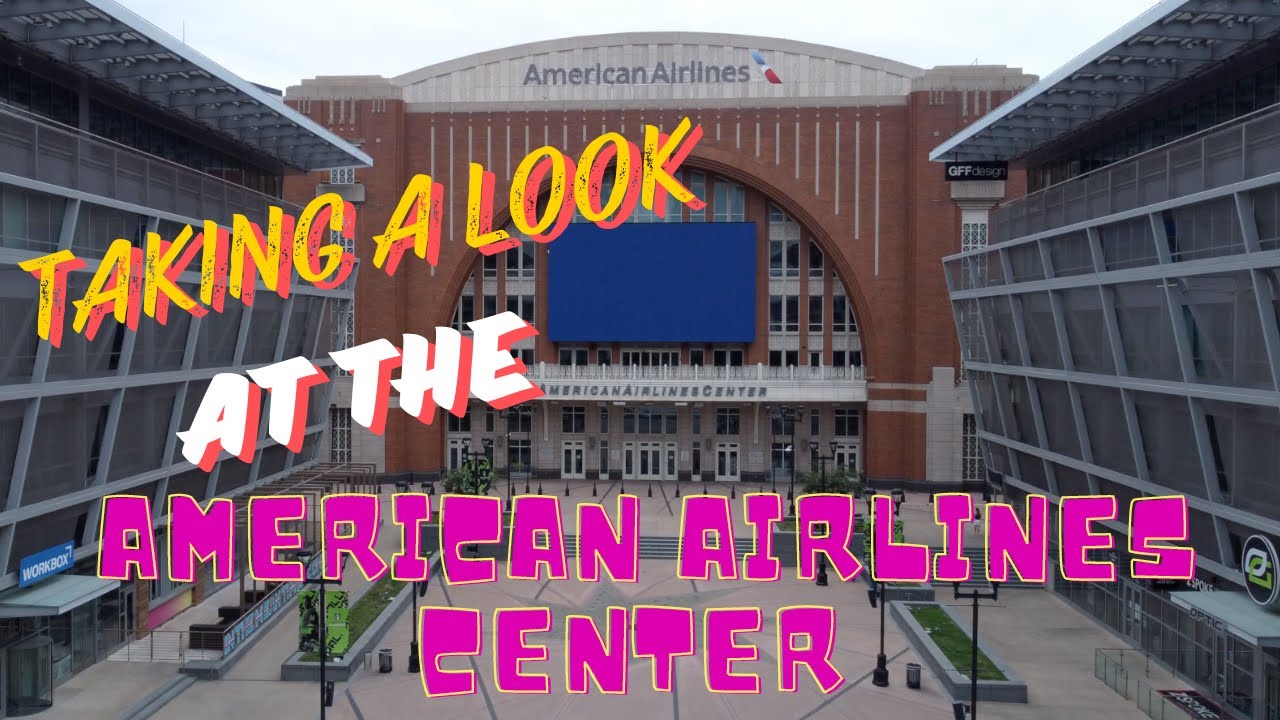 Taking a Look At The American Airlines Center in Dallas Tx - YouTube