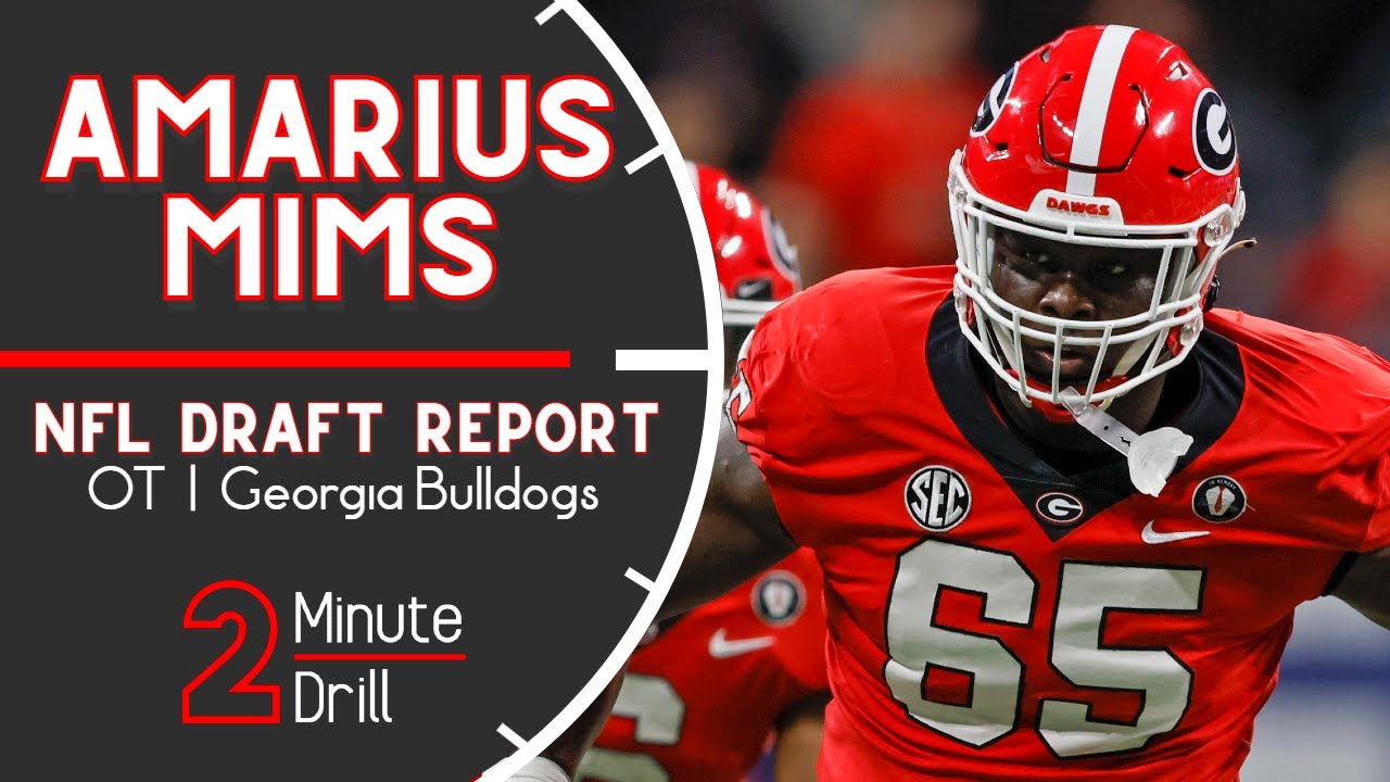 Amarius HIMS | Amarius Mims 2024 NFL Draft Profile & Scouting Report ...