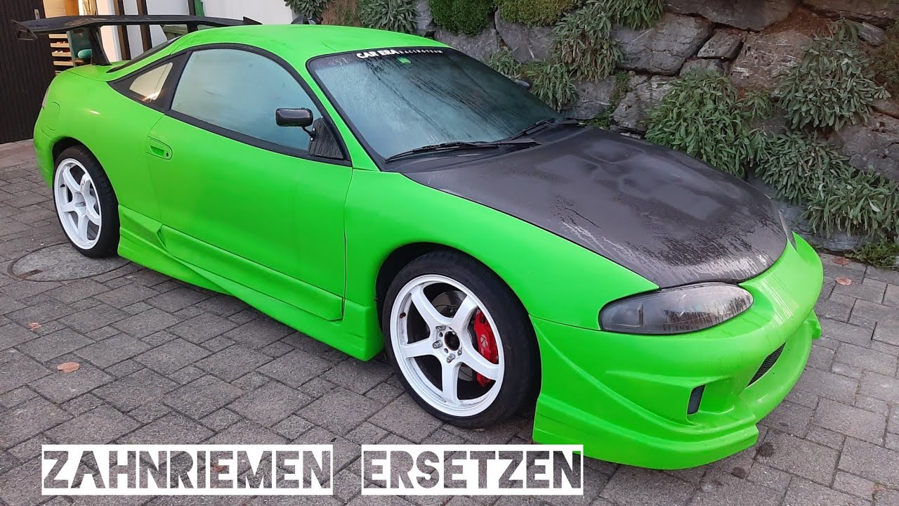 Mitsubishi Eclipse D32A 4G63 Zahnriemen und Wasserpumpe ersetzen Fast ...