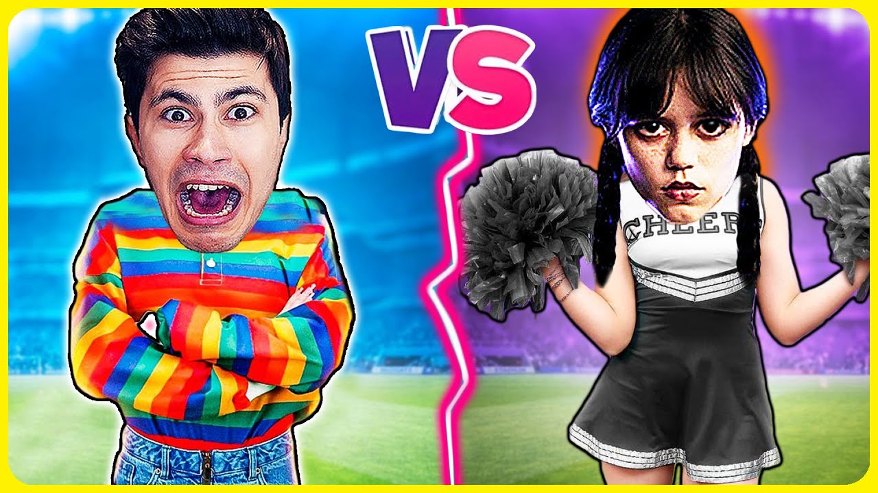 İYİ VS KÖTÜ WEDNESDAY ADDAMS MERT SARI - YouTube