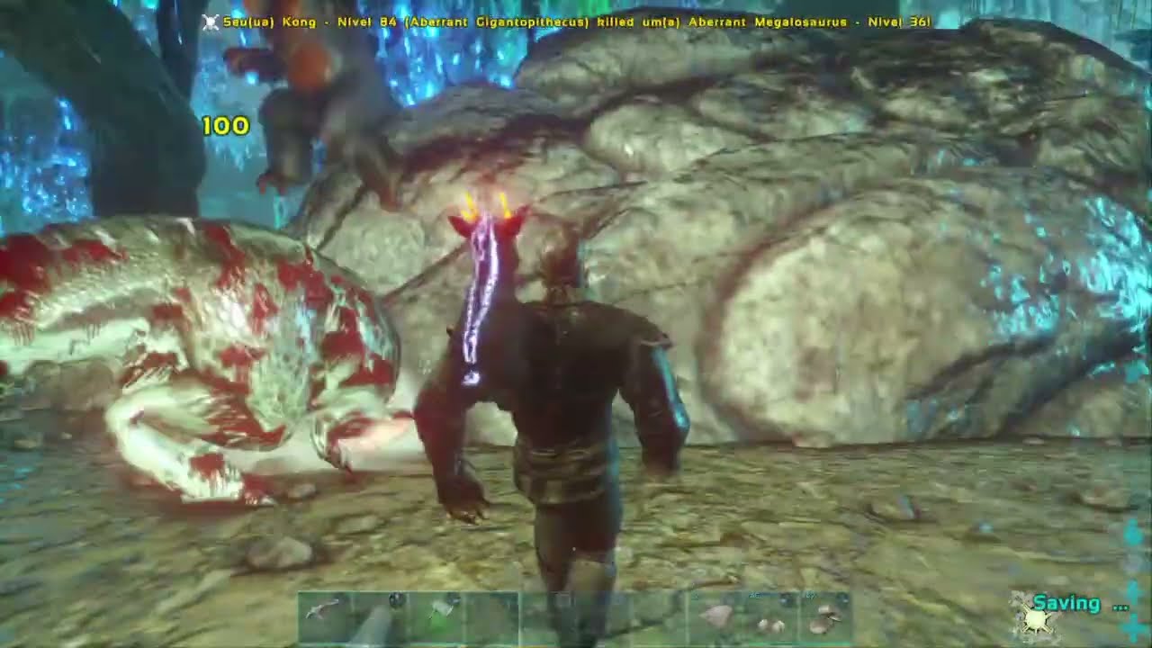 Ark survival evolved Aberration o início part3 bioma azul - YouTube