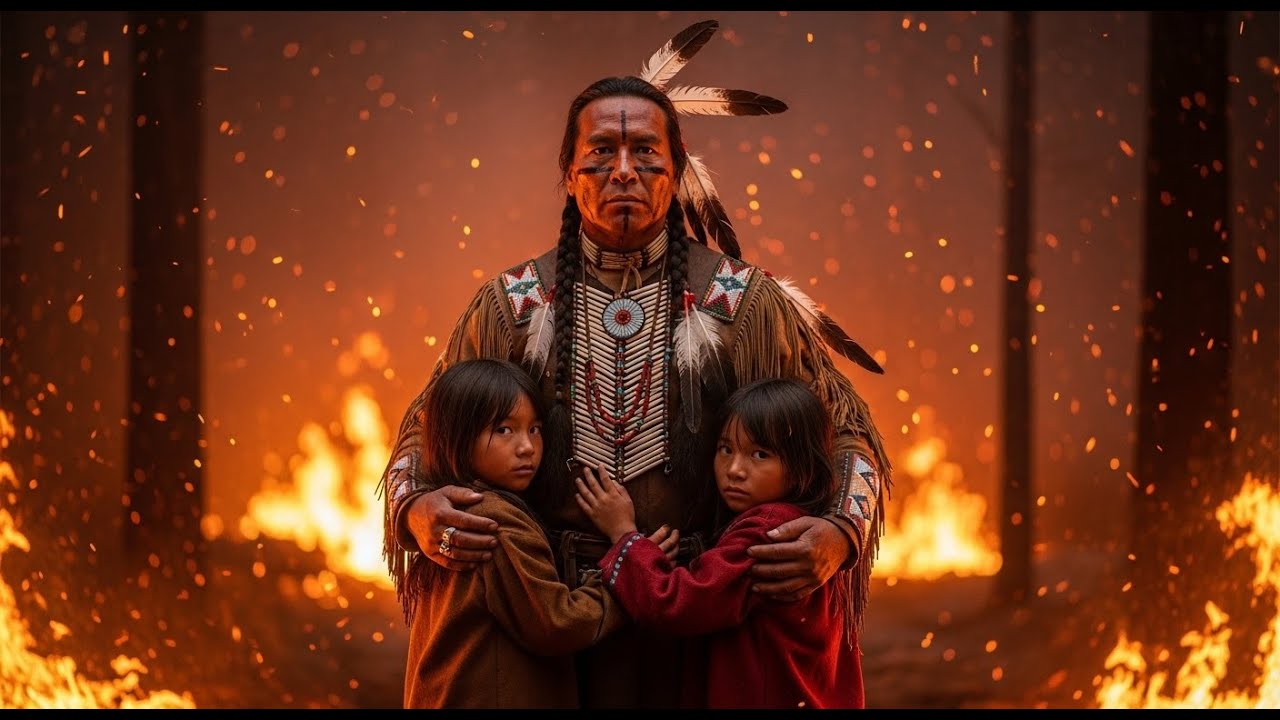 The Native Warrior Who Saved the Children from the Forest Fire | Native ...