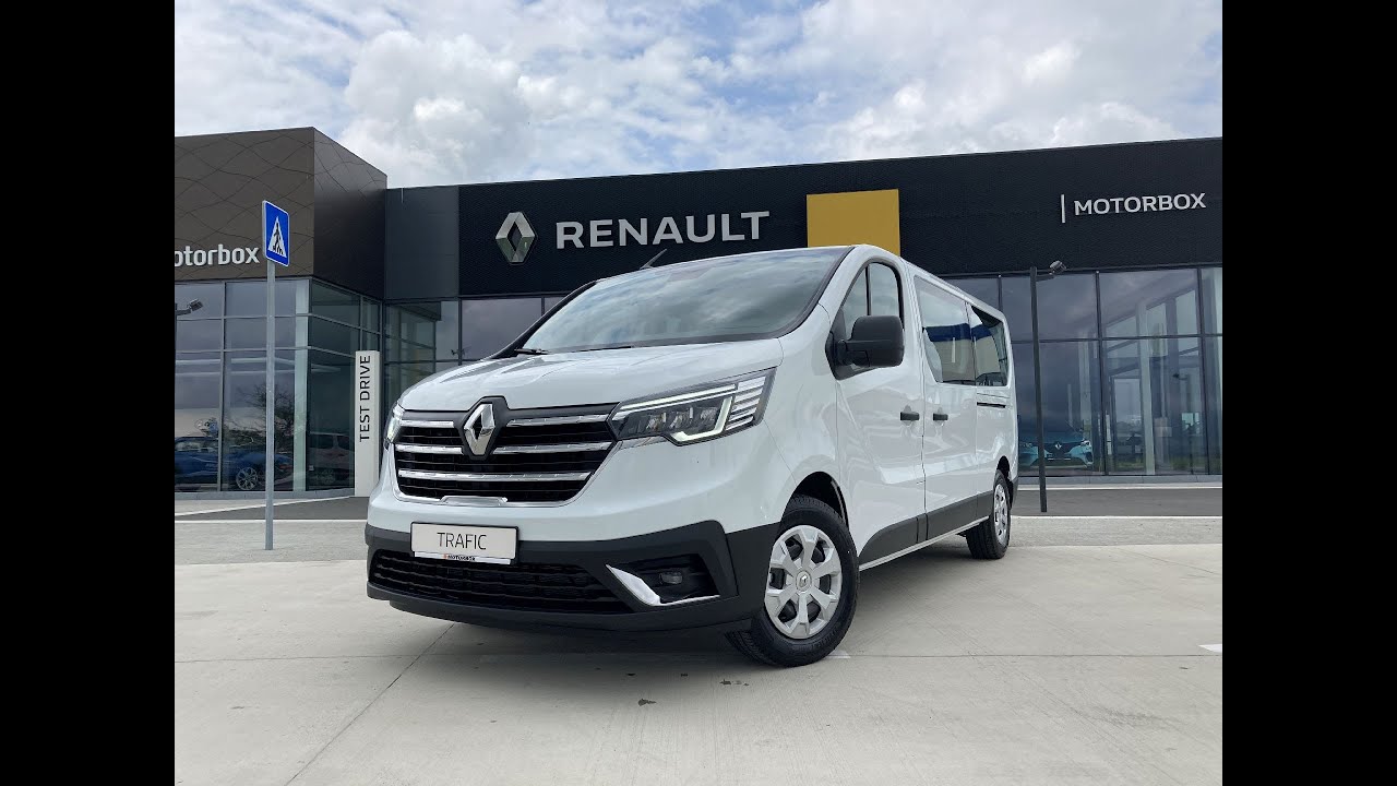 Renault Trafic Combi L2H1 - Blue dCi 150 - Cool - YouTube