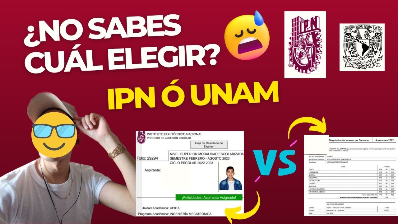 ¿Cuál escoger si me quede en dos universidades IPN o UNAM? |UNAM| vs ...