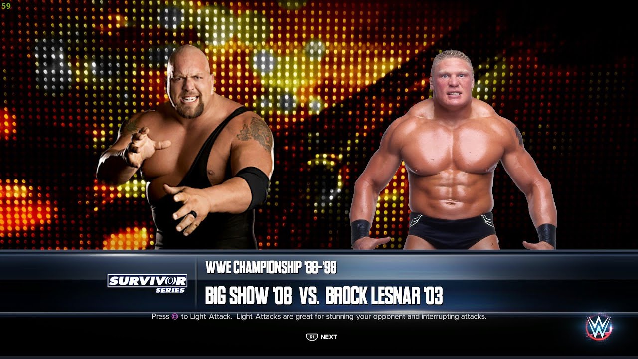 WWE Survivor Series 2002 FULL MATCH - Big Show vs. Brock Lesner WWE ...