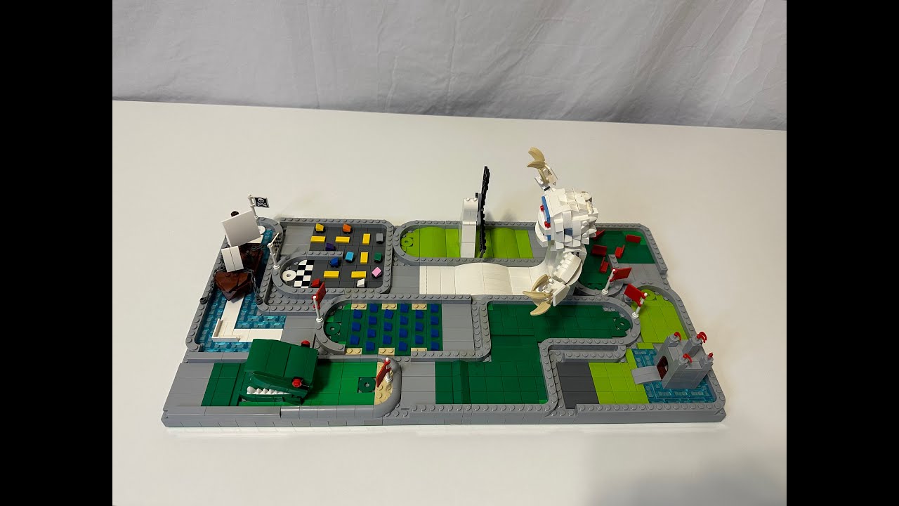 Lego Mini Golf Course MOC - YouTube