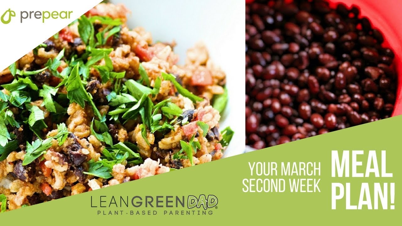 Plant Based Meal Plan from A Vegan Dad - Lean Green DAD - YouTube