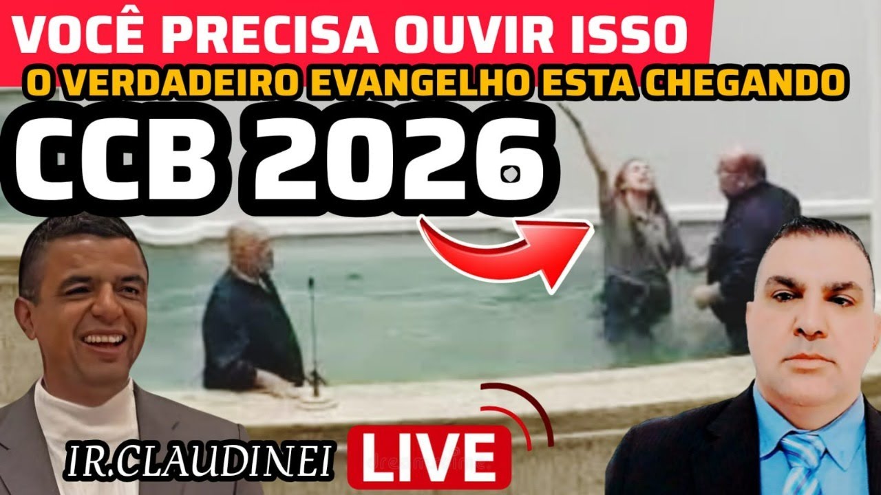 CCB-IR CLADINEI UMA MENSAGEM MUITO FORTE PARA VC E SUA CASA, VC PRECISA ...