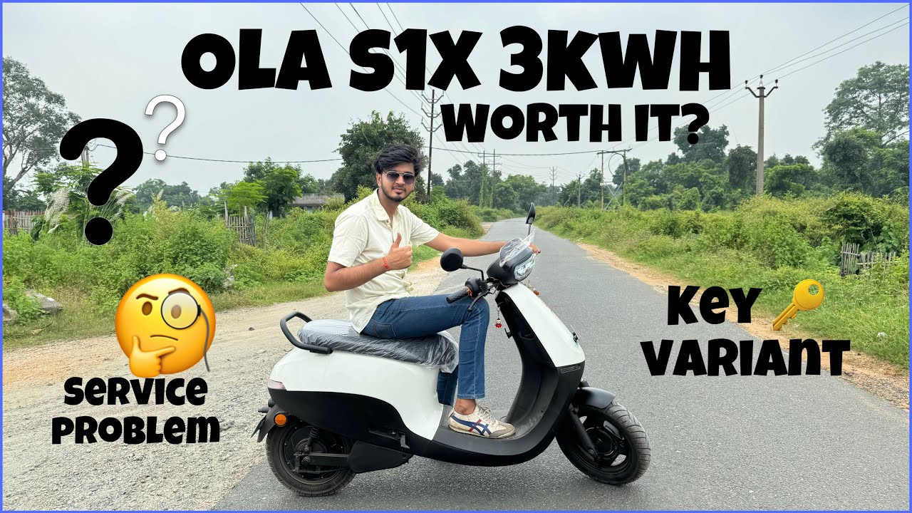 Ola s1x key variant full review 2024 - YouTube