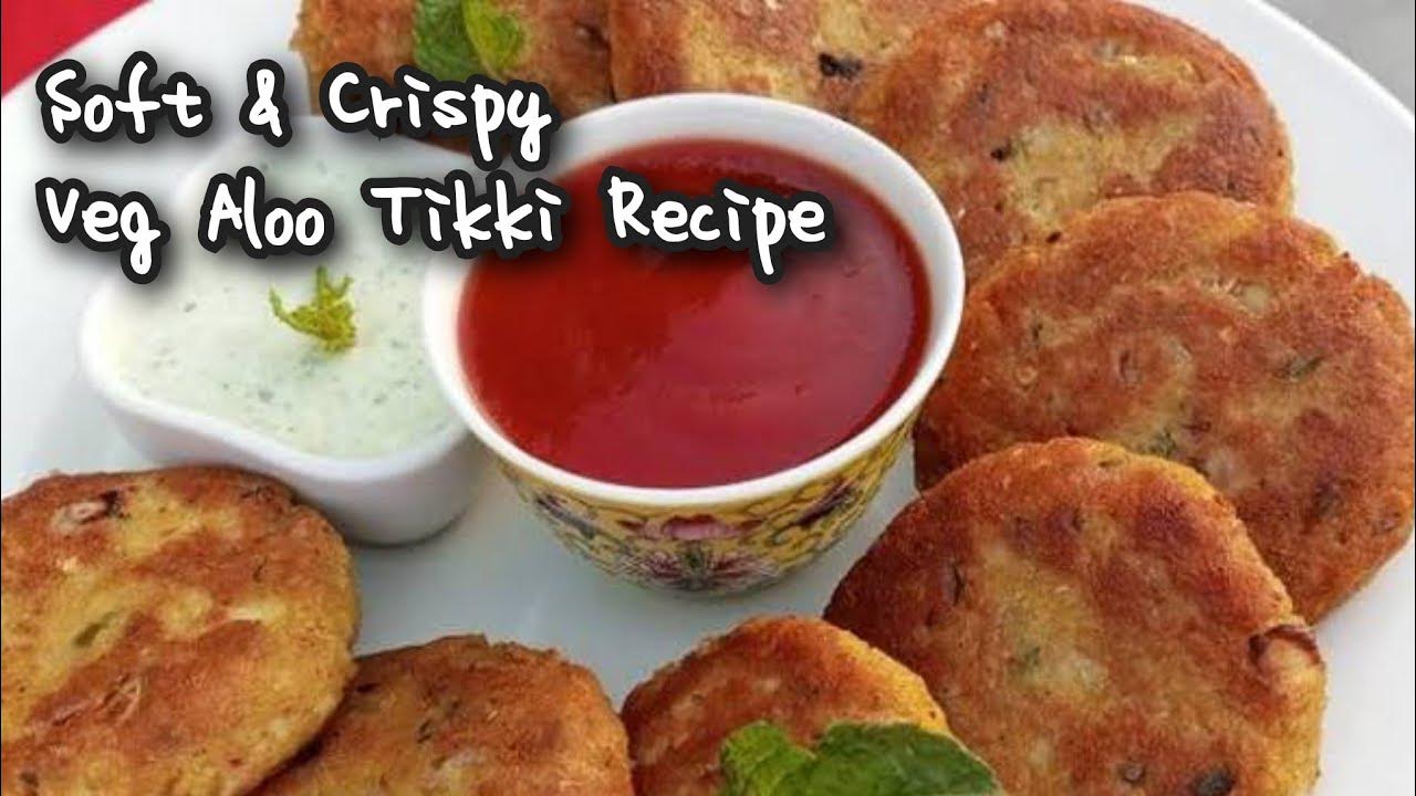 soft and crispy Aloo Tikki Recipe || how to make alloo tikki at home ...