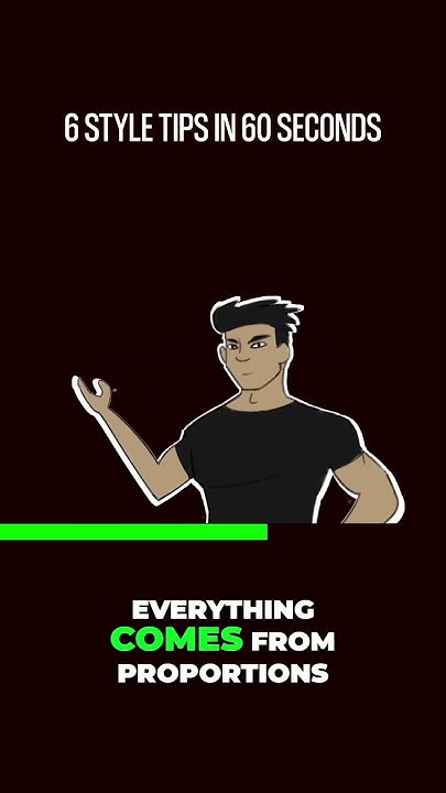 6 STYLE TIPS IN 60 SECONDS #shorts - YouTube