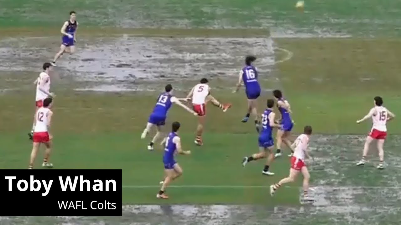 Toby Whan - Dominant Performance - WAFL Colts Round 18 - YouTube