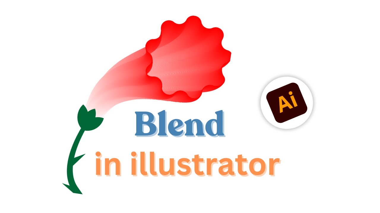 "Master the Blend Tool in Adobe Illustrator | Step-by-Step Tutorial ...