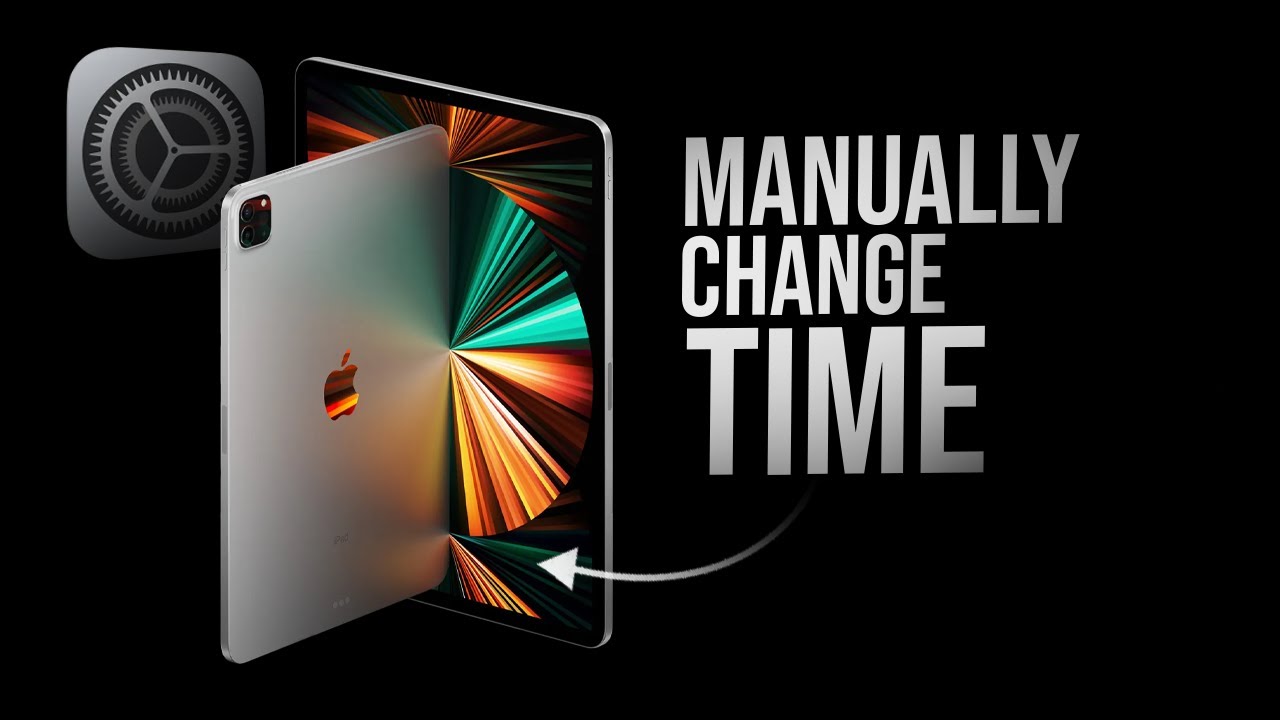 How to Manually Change Time on iPad (tutorial) - YouTube