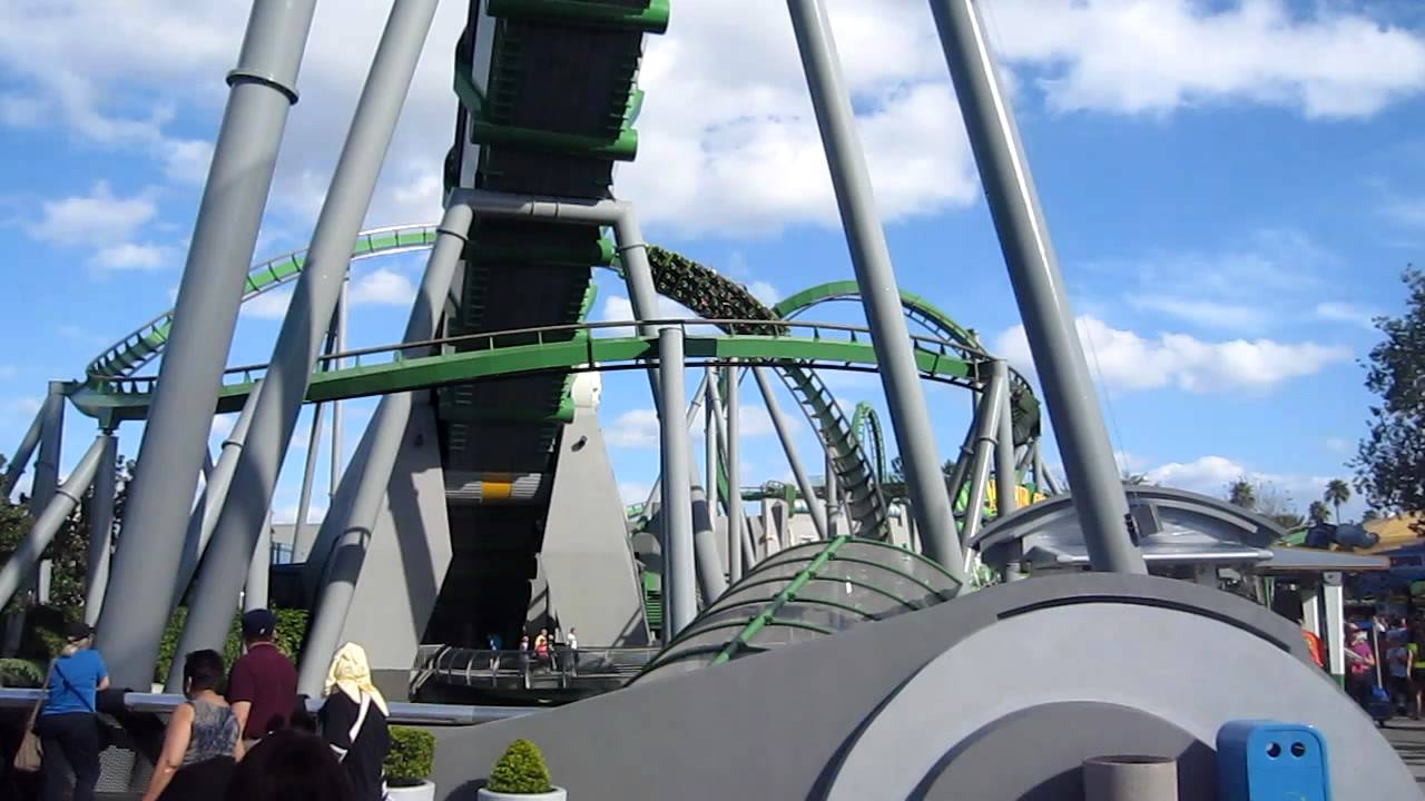2011-12-20 Hulk Roller Coaster Universal Studios Orlando (Better) - YouTube