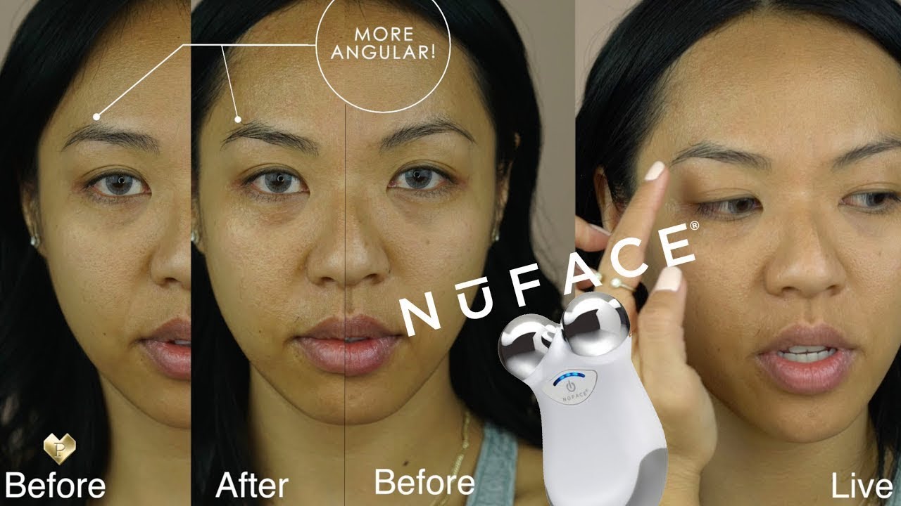How to use Nuface || Nuface mini Facial Toning || Nuface Device - YouTube