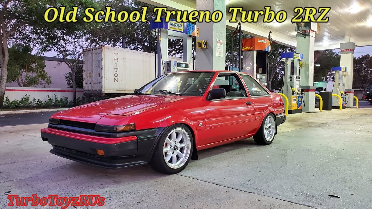 471hp 2RZ TURBO Toyota Corolla AE86 Trueno keeping the oldschool jdm ...