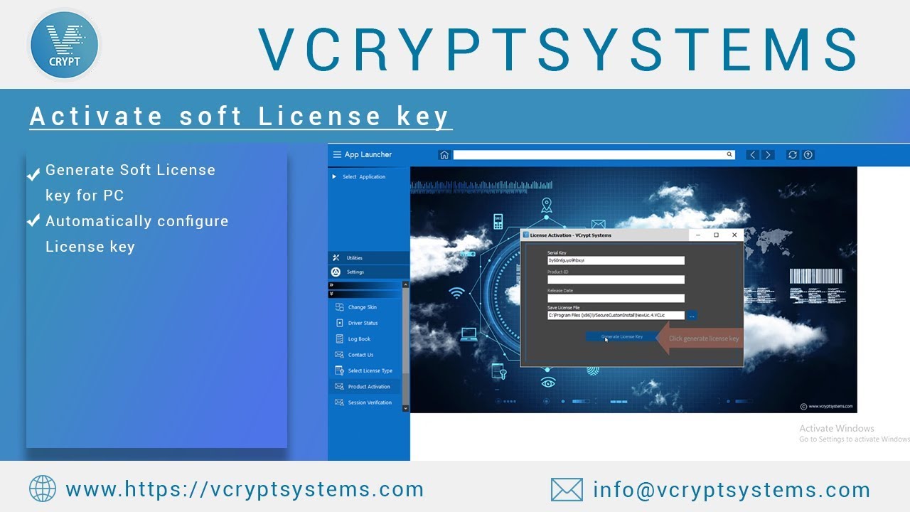 Activate soft license key - YouTube