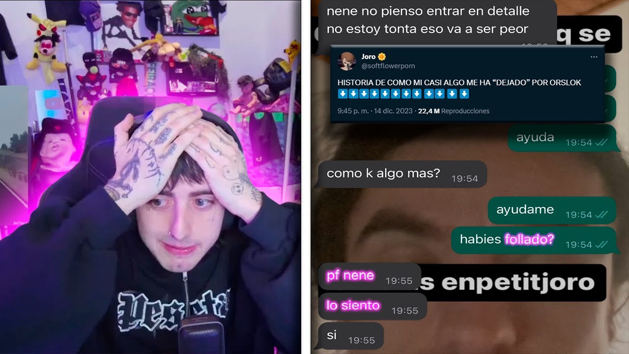 ORSLOK HABLA SOBRE "PFF NENE LO SIENTO" - YouTube