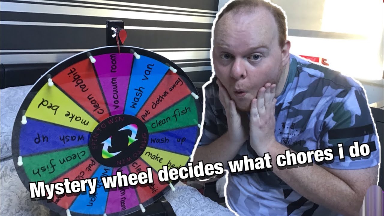 Mystery Wheel | Mystery Wheel Chooses What Chores I Do - YouTube