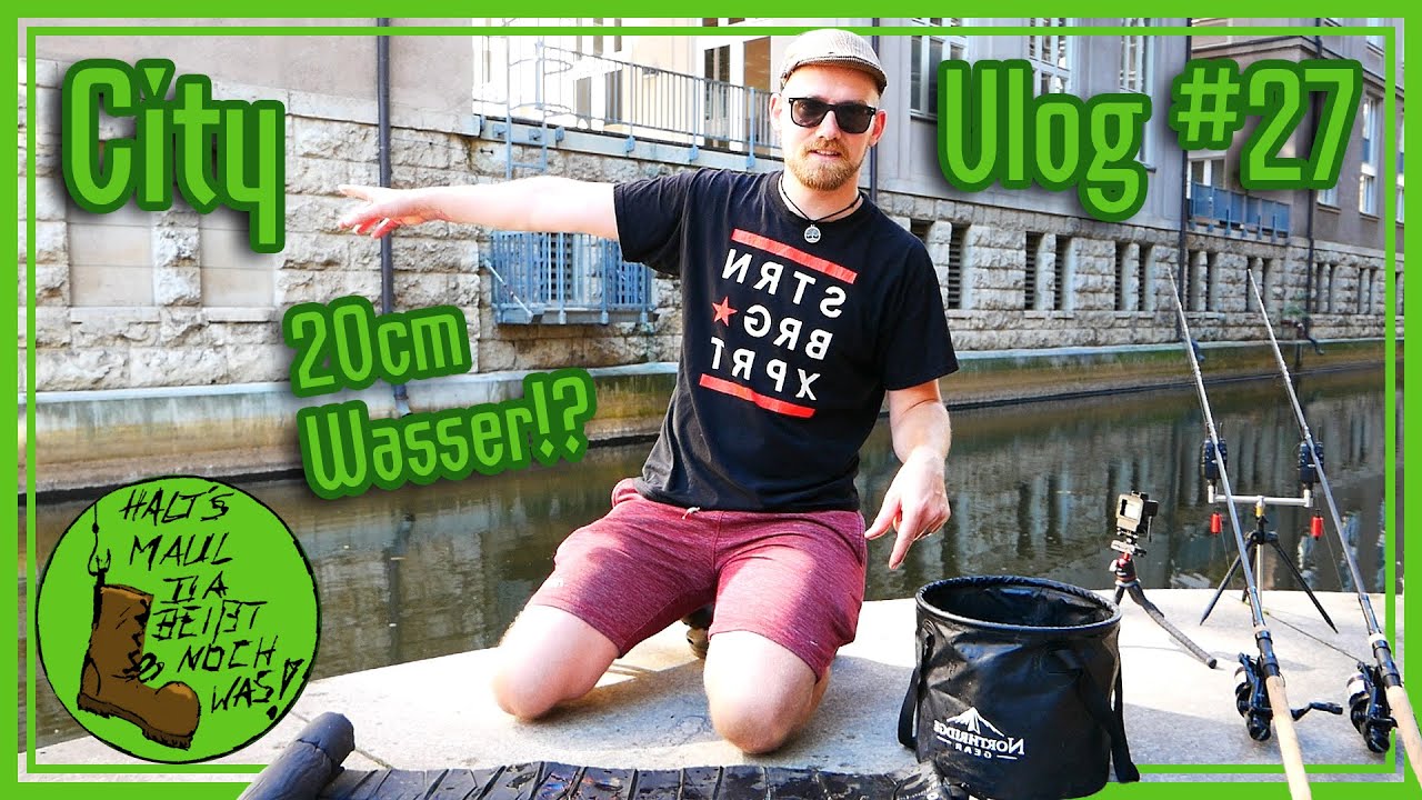 Karpfen fangen in 20cm tiefem Graben? Ich muss verrückt sein... I Vlog ...